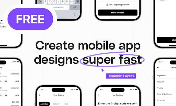 Create a app design system in figma by Kranefeld_ | Fiverr