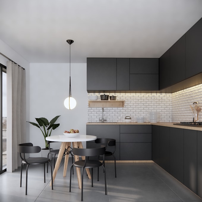 Render your interior design project by Didesign_in | Fiverr