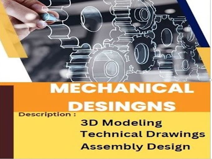 Create stunning 3d mechanical designs in solidworks cad expert by ...