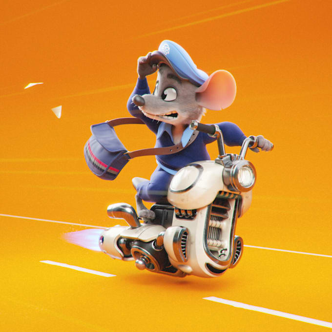 Create loop animation, animated gifs, motion graphics, 3d animation video