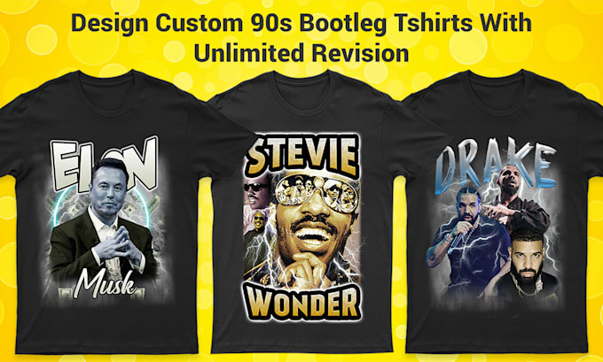 Craft high quality bootleg rap t shirt designs by Rupondesigner | Fiverr