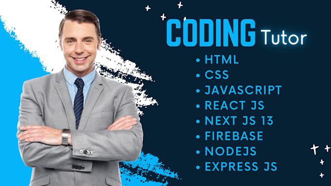 Be Coding Tutor React Js Next Js 13 Javascript Firebase Bootstrap Css Html By Techafe Fiverr