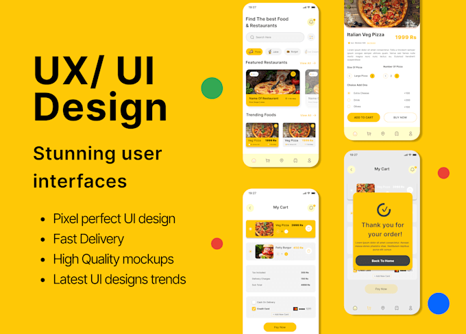 Design Your Mobile App Ui Mockups By Momnaqasim644 Fiverr
