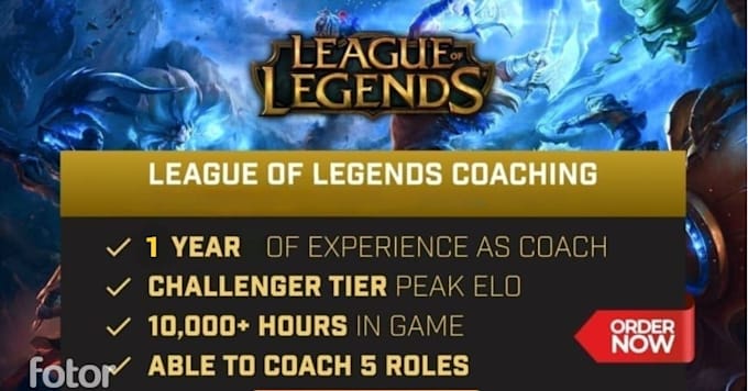 Coach you in league of legends by Godrius | Fiverr