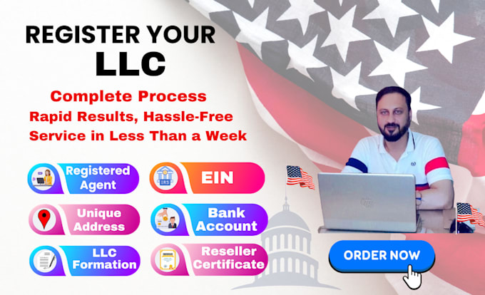 Do quick llc registration company formation with ein seller permit and ...