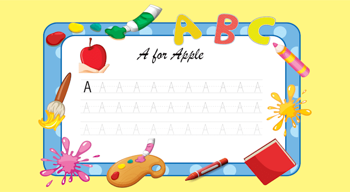 Fill coloring pages for kids by Pihuanshu | Fiverr