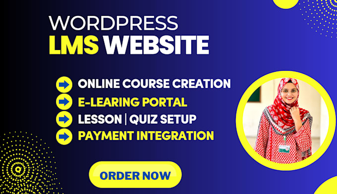 Develop and customize wordpress lms website with learndash by Rabiariaz004 | Fiverr