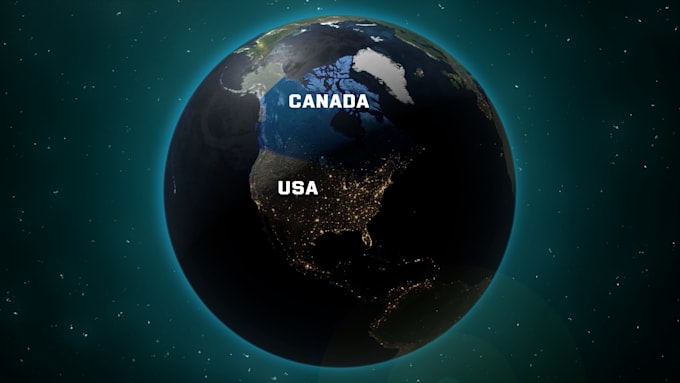 Do map animation geo layers 3 by Natiteferi | Fiverr