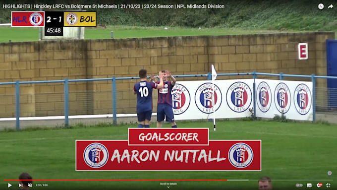 Edit full football matches down into highlights format by Dandarby713 ...