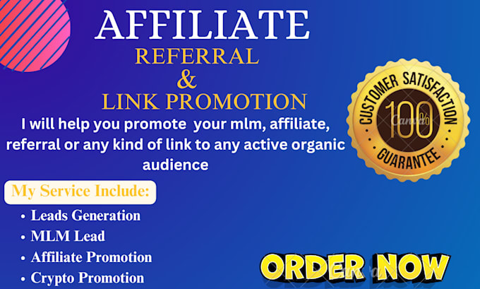 Get assured signups for mlm leads, referral, mlm crypto promotion by ...