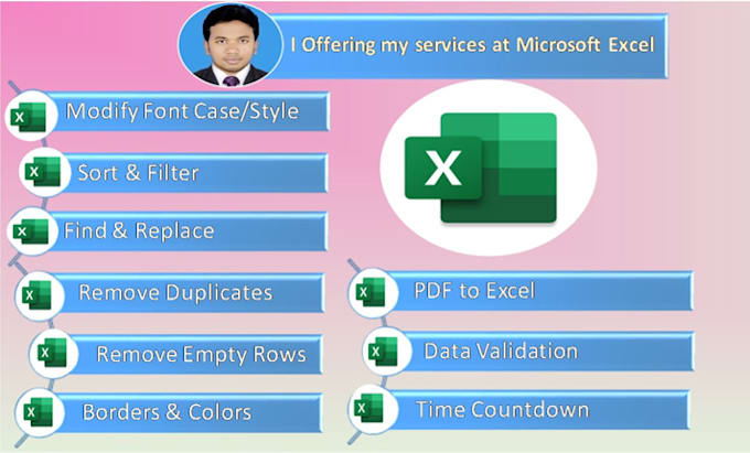 Help you in formatting of microsoft excel by Khokan0392 | Fiverr
