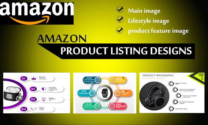 Do professional classic infographic design, amazon product listing by Afb_arts_lab | Fiverr