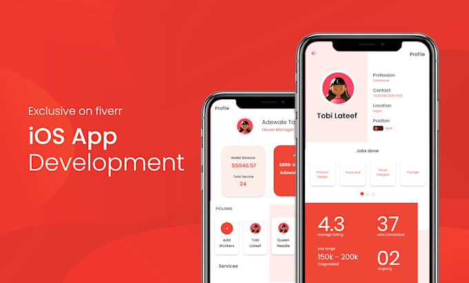 Develop mobile ios app usign swiftui or uikit by Mattbsolutions | Fiverr