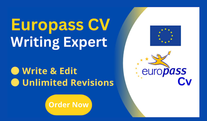 Create a professional europass cv for you by Arbaz_zia | Fiverr