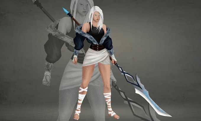 Draw your original fantasy character design by Silviu1438 | Fiverr