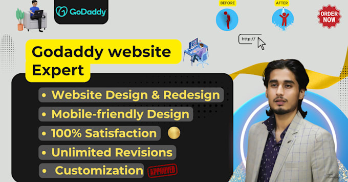 Create your godaddy website in the godaddy site builder by Sujalkhan ...