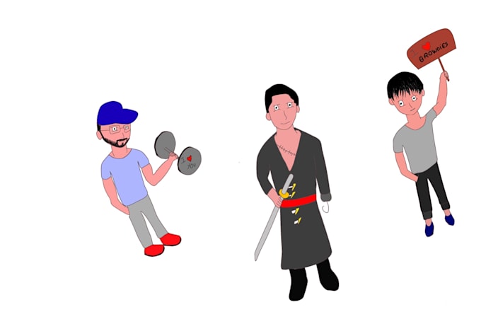 Draw bad drawings of anything you can think of by Quadri_03 | Fiverr