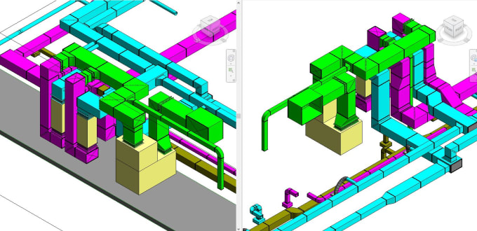 Provide hvac bim modeling with revit, autocad by Audraftingmep | Fiverr