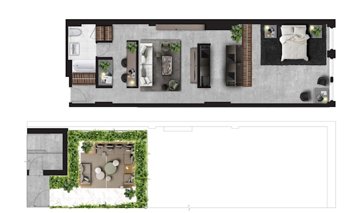 Create, plan and render floor plans by Rosesmithdesign | Fiverr