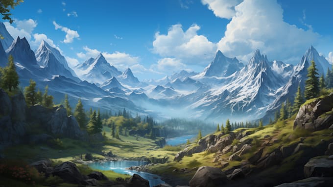 Create ai generated concept art by Masterpati1 | Fiverr