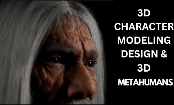 Do 3d realistic metahuman modeling design unreal engine character, 3d metahuman by Aturastone ...