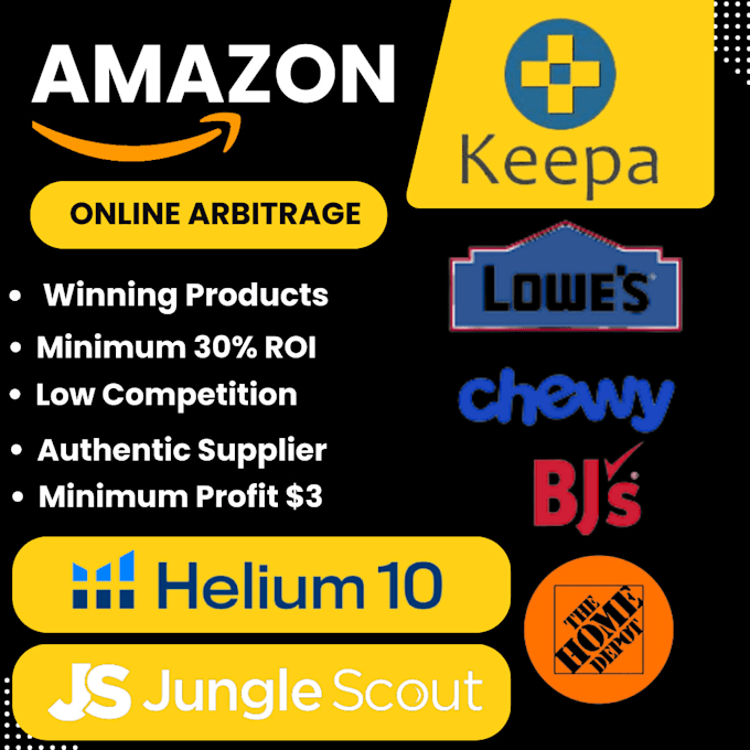 Do winning fba oa and wholesale product research for amazon by Sajidsaleem302 | Fiverr
