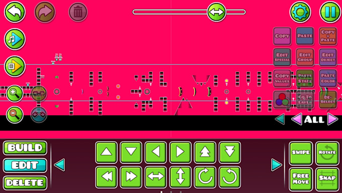 Make a geometry dash layout for you by Sebasugd | Fiverr