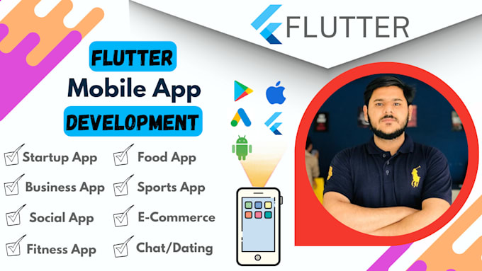 Design And Develop An Android And Ios App Using Flutter By Codecutpro