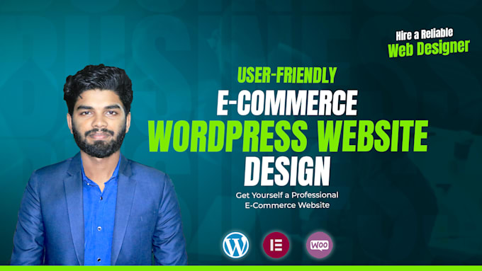 Make a wordpress ecommerce website with woocommerce and elementor by Samir_hosen | Fiverr