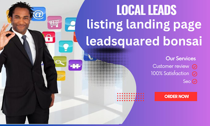 Create an eye catching local leads listing regional local business ...
