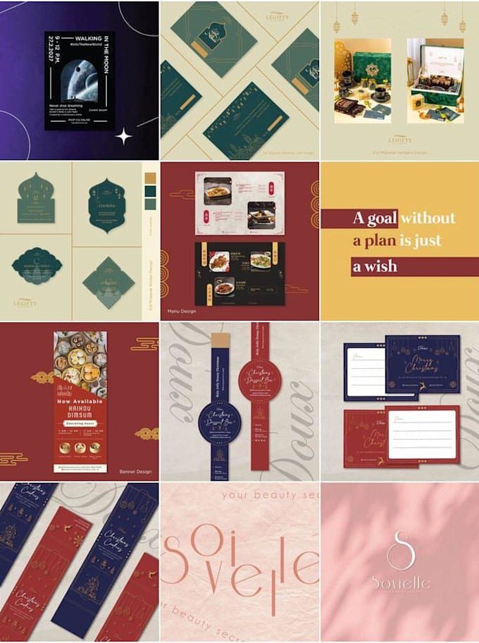 Design a professional and unique social media posts and graphics for ...