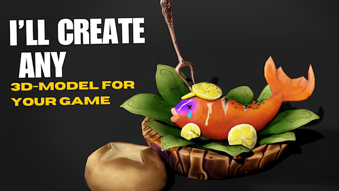 Create 3d game assets for your unity or other game by Mikapetterij | Fiverr