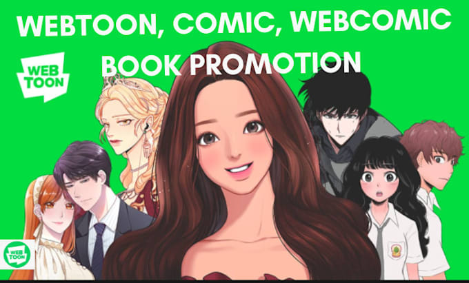 Do webtoon promotion, storyboard, comic promotion by Muhadex | Fiverr