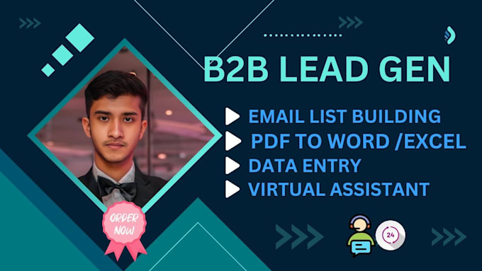 Provide b2b lead gen, va by Lead_hunter404 | Fiverr