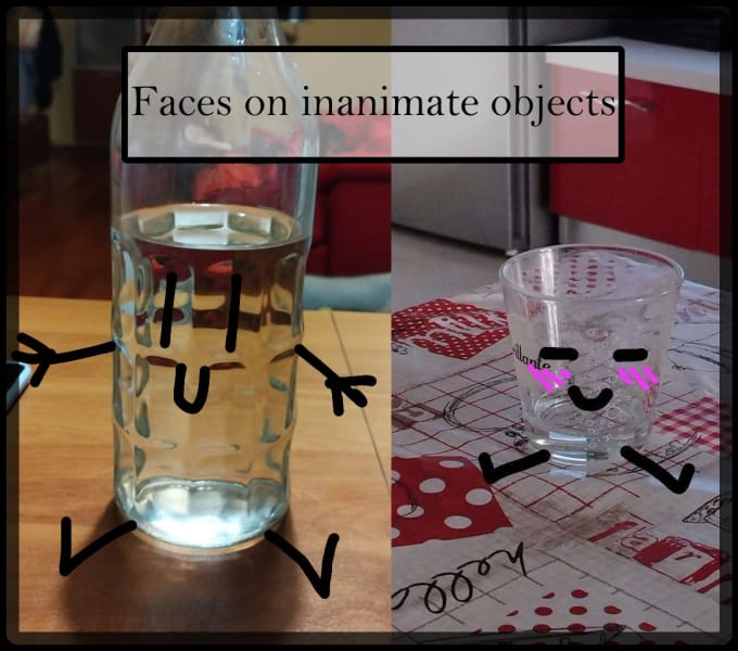 Draw Faces On Inanimated Objects By Riakare Fiverr