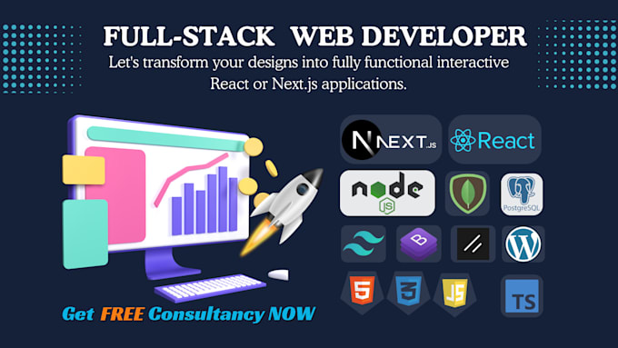 Develop React Next Node Mern Jamstack Wordpress Fullstack Webapps By Abdulwaheed16 Fiverr 2746