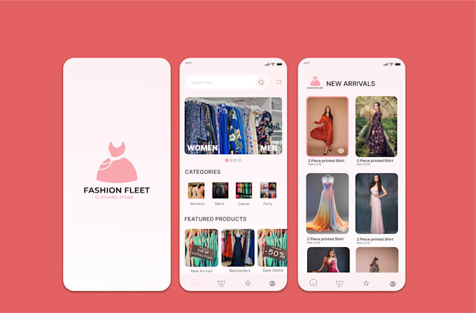 Design initial mockup mobile app screens on figma by Eizzaghaffar | Fiverr