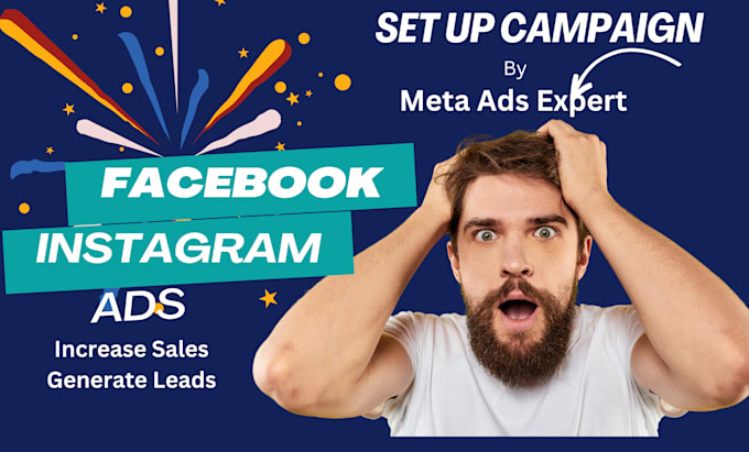 Setup social media ads campaign, create facebook, instagram ads by ...