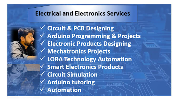 Code arduino project, program esp32, do electronic circuit and pcb design by Ahmaduzair71 | Fiverr