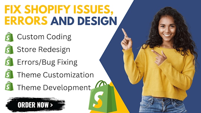 Fix Shopify Store Coding Errors Customize Pages Fix Shopify Bugs And Issues By Jddigitals0