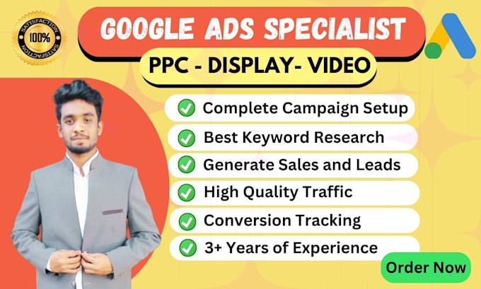 Setup a highly effective google ads ppc campaign and display ads campaign by Asiful__alam | Fiverr
