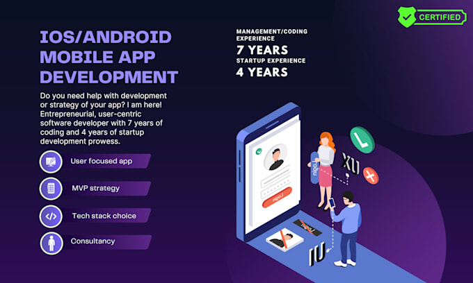 Create mvp or fully featured ios android cross platform app by Igorsmorag | Fiverr