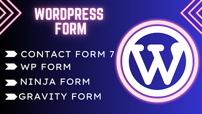 Create Gravity Forms Wordpress Form Ninja Form Contact Form 7 By Itshassan01 Fiverr