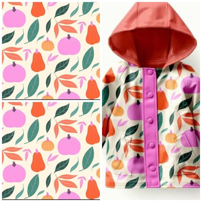 Create seamless textile repeat luxury vector mockup pattern design by ...