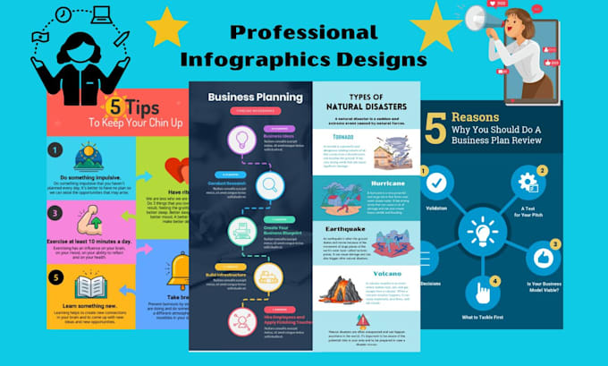 Design unique, creative and professional infographics by Nidaseoexpert | Fiverr