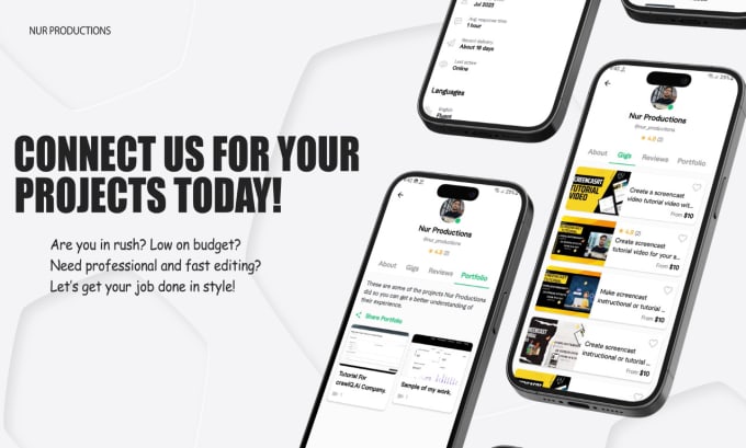 Create mobile app promo video or explainer video in 24 hours by Nur ...