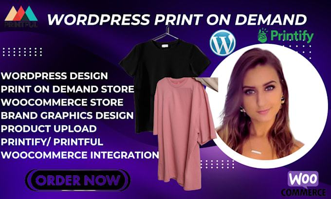 Set up printify print on demand woocommerce store by Jessicakeen24 | Fiverr