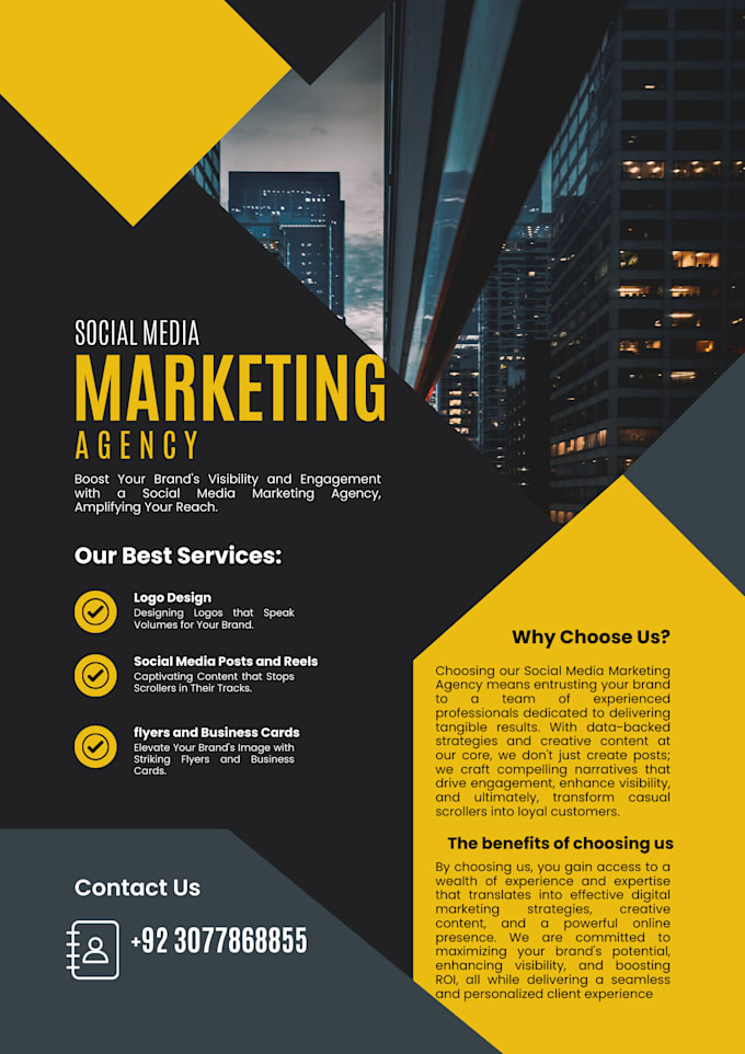 Design eye catching flyer design by Relsol | Fiverr