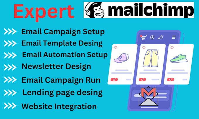 Do mailchimp email marketing newsletter and automation by Nur_alam441 ...
