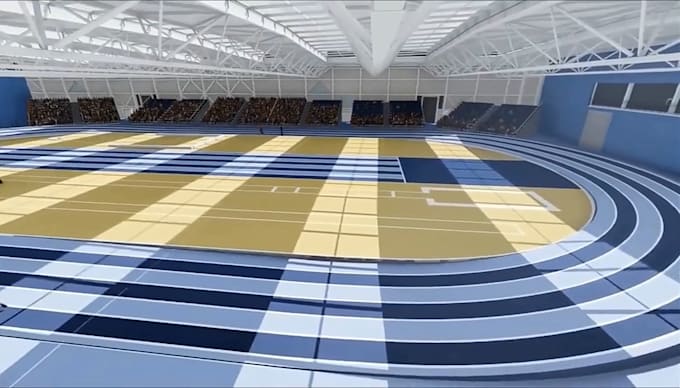 Create 3d stadium animation, 3d stadium arena, 3d stadium design ...